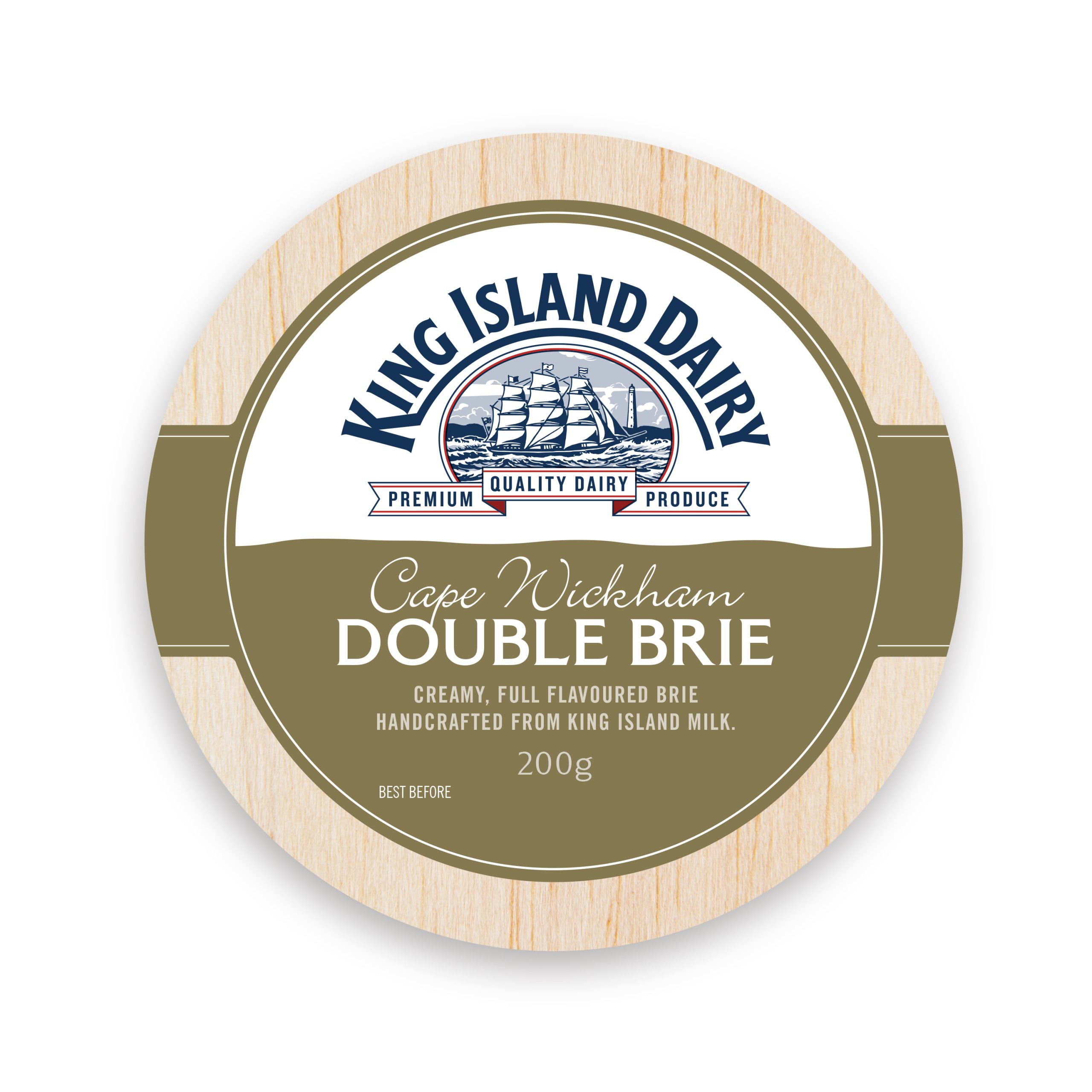 Cape Wickham Double Brie – Kings Island Diary